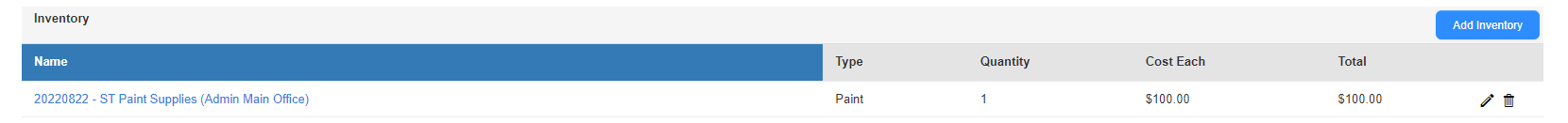 Adding Inventory to a Work Order – ML Work Orders